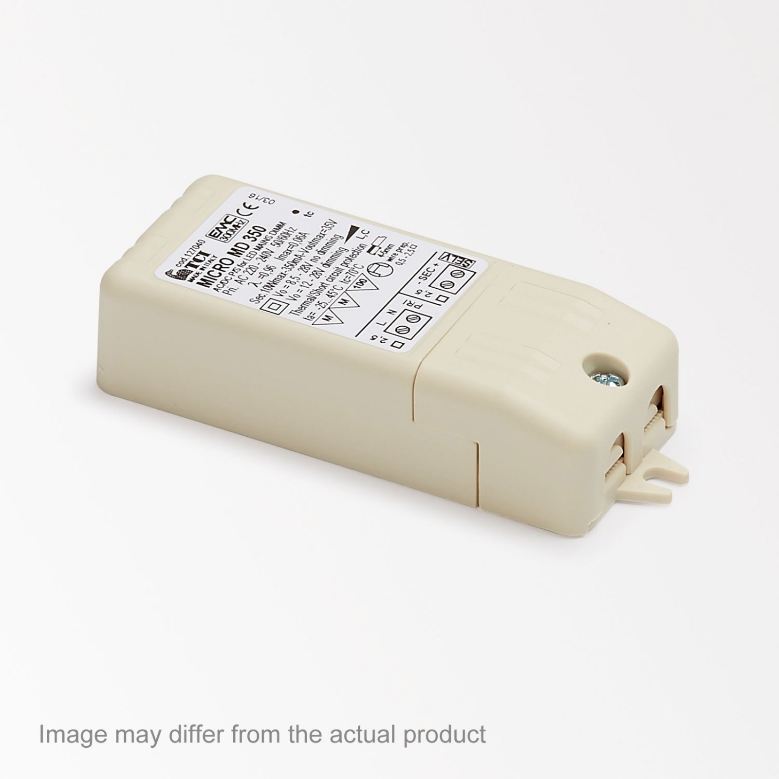 LED POWER SUPPLY 350mA-DC / 10W DIM8 - DELTALIGHT