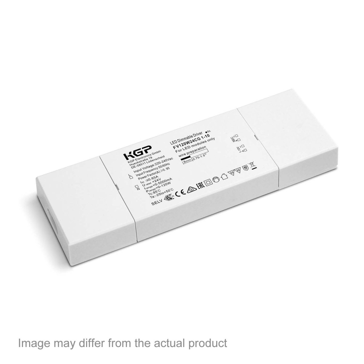 LED POWER SUPPLY 24V-DC / 120W DIM1 - DELTALIGHT