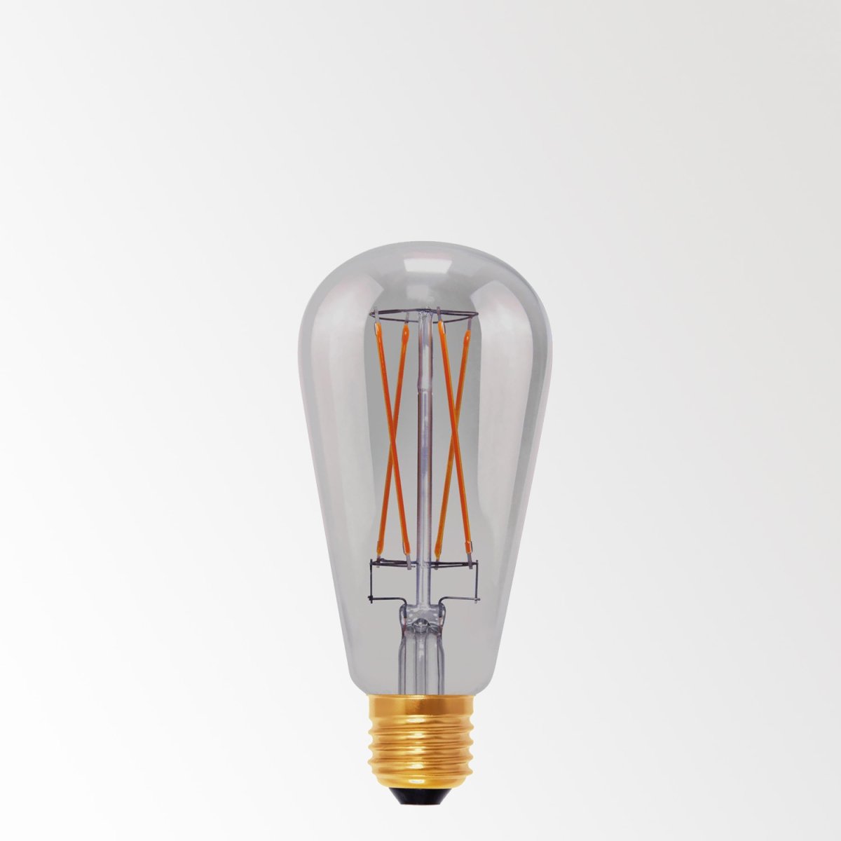 LED FILAMENT T64 E27 6W 2200K - SMOKE - DELTALIGHT